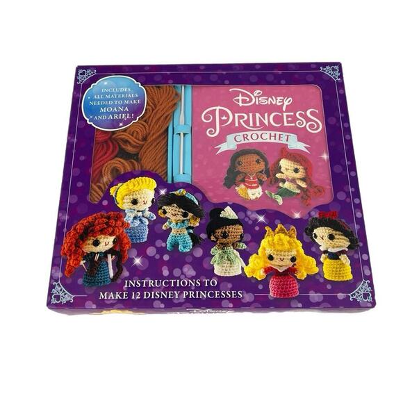 Disney | Toys | Disney Princess Crochet Crochet Kits Nib Make Moana And ...